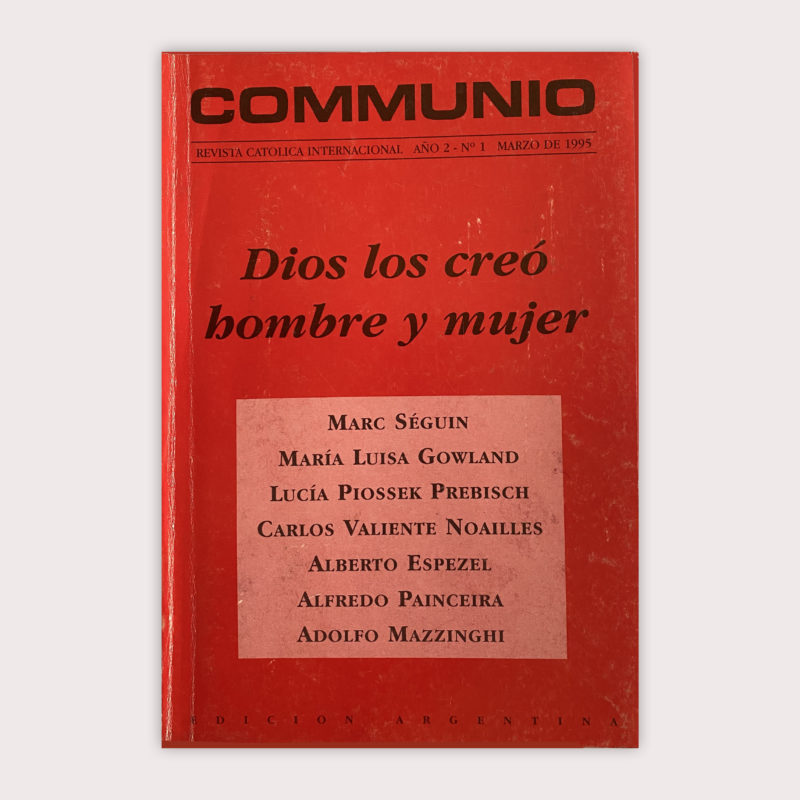 Communio Argentina – Revista católica argentina