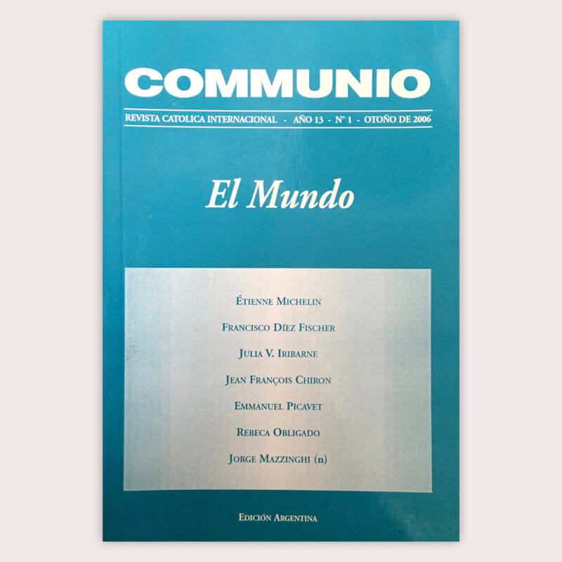 Communio Argentina – Revista católica argentina